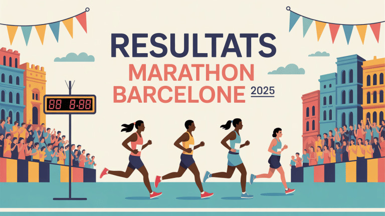 Découvrez Les Résultats Complets Du Marathon De Barcelone 2025